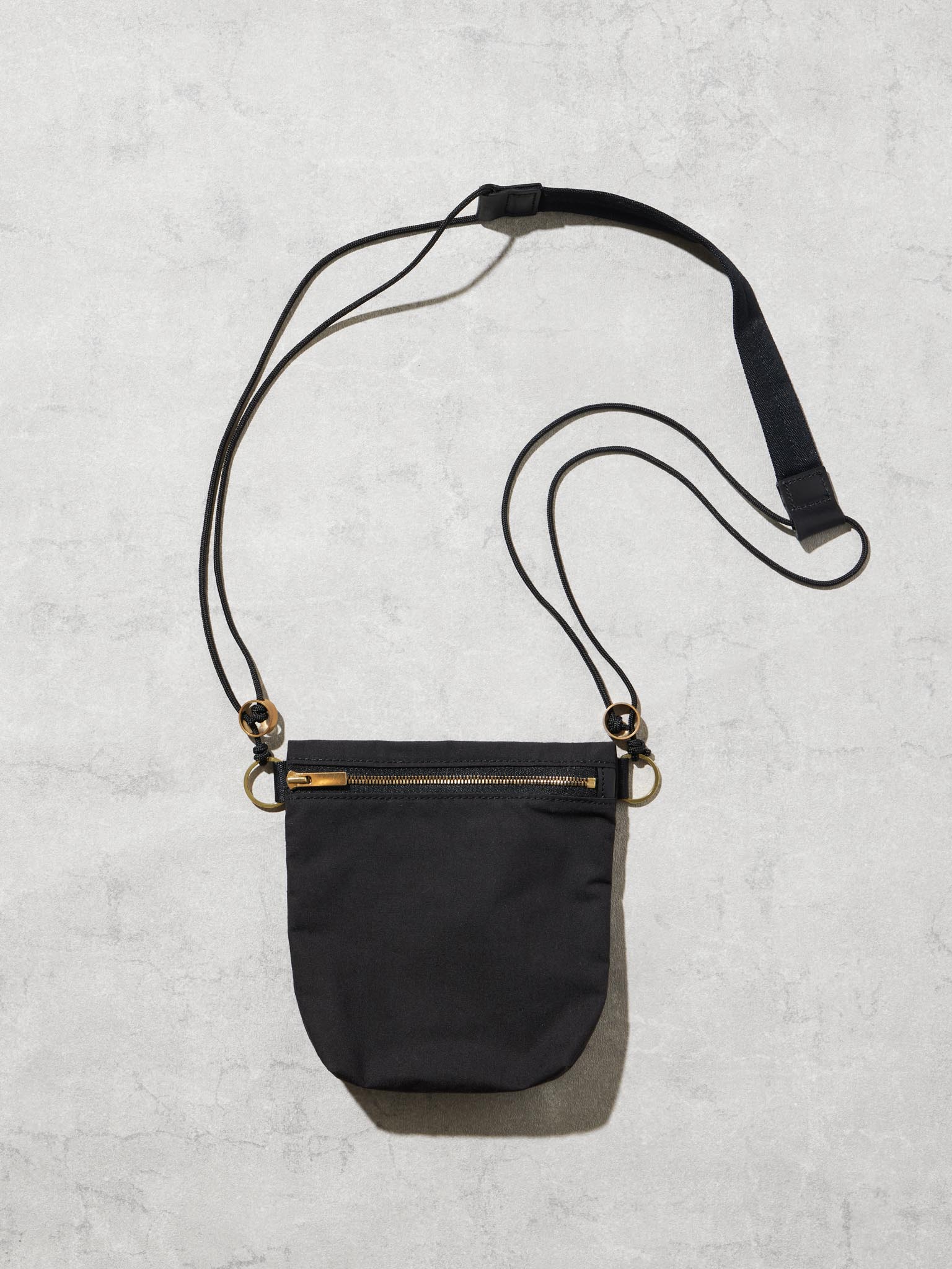 SQUARE ZIP POCKET / LOOPTEX